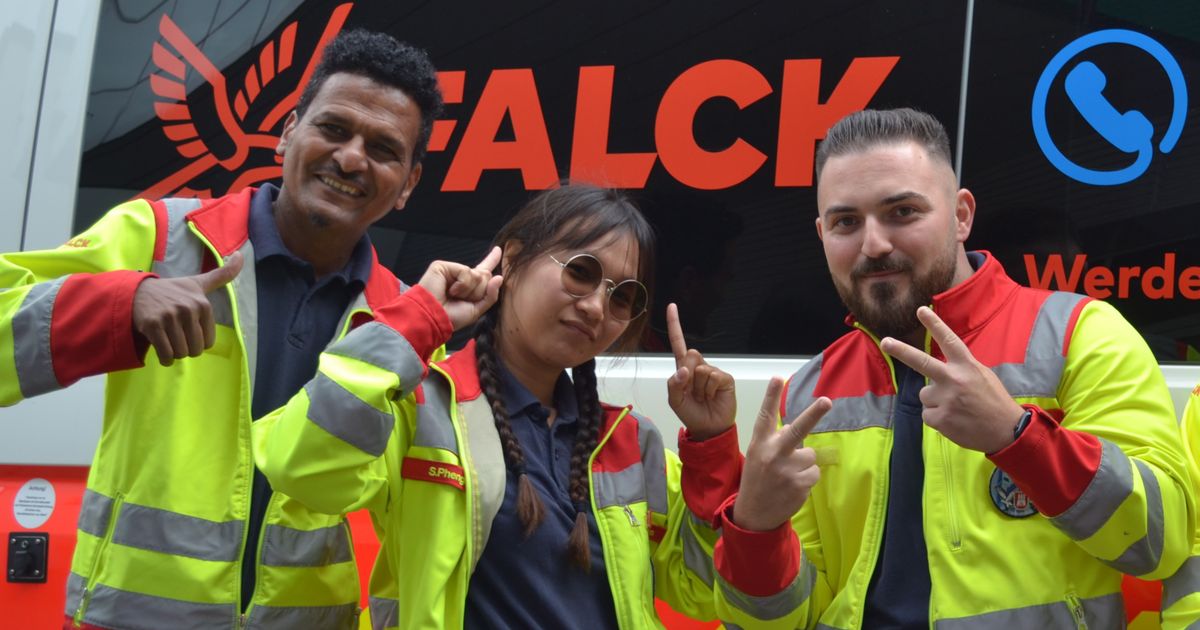 Notfallsanitäter*in - Leipzig bei Falck Deutschland