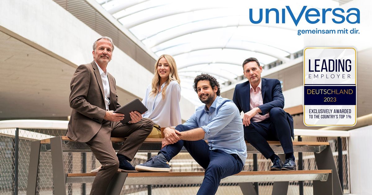 Karriereseite und Stellenangebote – uniVersa Versicherungen